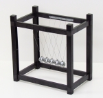 584-5 Newton's Cradle or Collision Balls Apparatus Demonstration