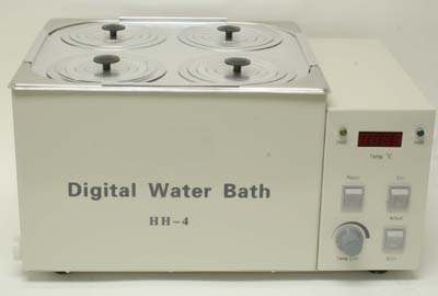 Lab Equipment and Supplies: Digital Water Bath, 4 Wells