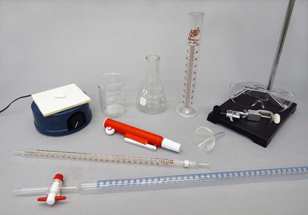 KT6301-69 Titration Set 100 mL PTFE Stopcock Buret with Mini Magnetic ...