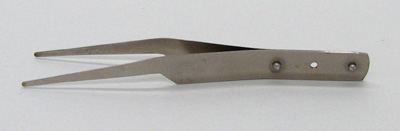 B227-15 Insect Pinning Holding Forceps Soft 4 Inch Long