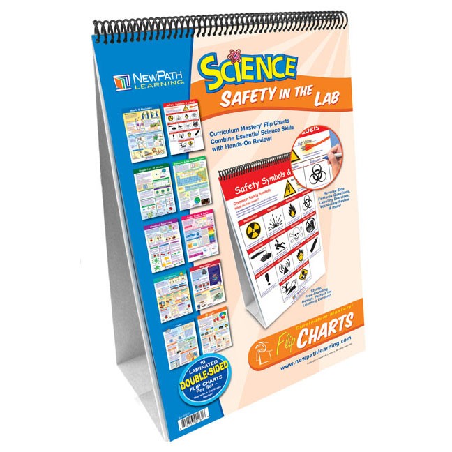 W34-6016 Safety in the Lab Curriculum Mastery Flip Chart Set - Grades 5 ...