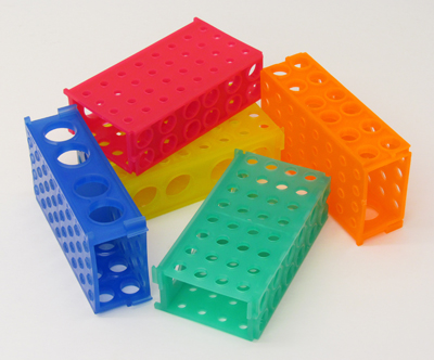 3743-(51-55) Test Tube Microtube PP Combo 4 Way Rack