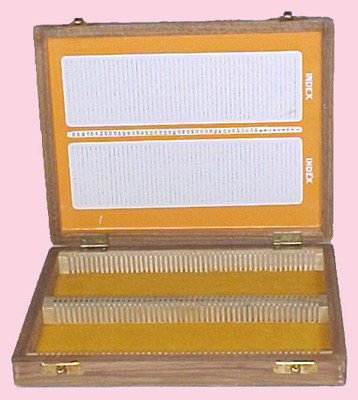 B161 Slide Box Wooden 100 Slides